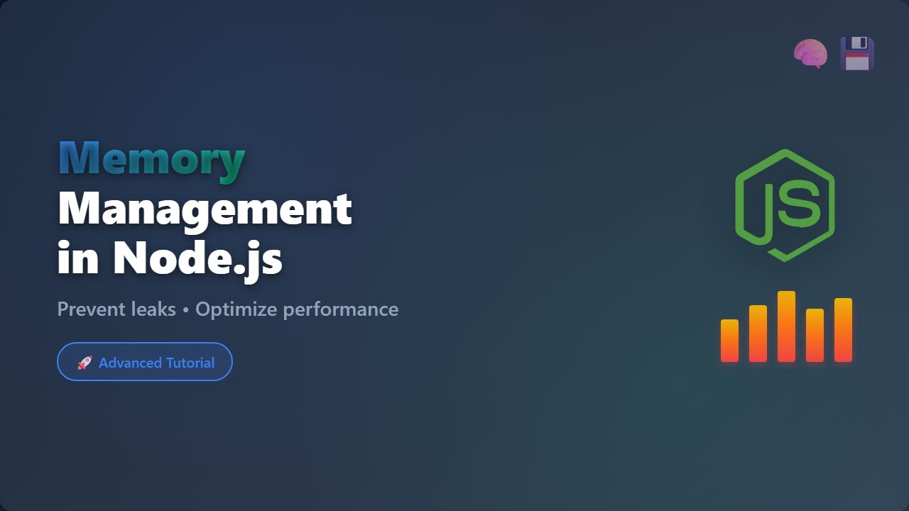 Node.js Memory Management: Prevent Leaks & Optimize Performance 🚀