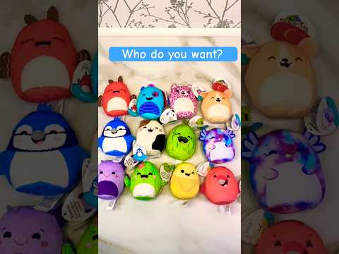 Which is ur fav? Squishmallows McDonalds Happy Meal 2025 Collection