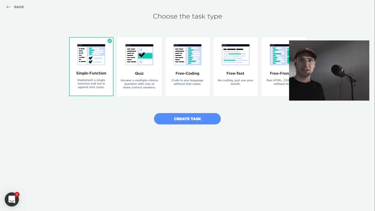 Creating a new task | Measuring Dev Skills With CodeSignal | Episode #19