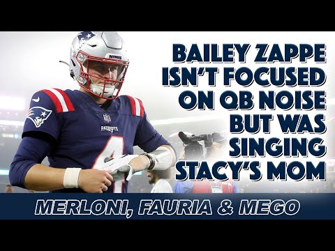 Bailey Zappe Didn’t Know When He’d Enter Game and Confirms He Was Singing Along To 'Stacy's Mom'