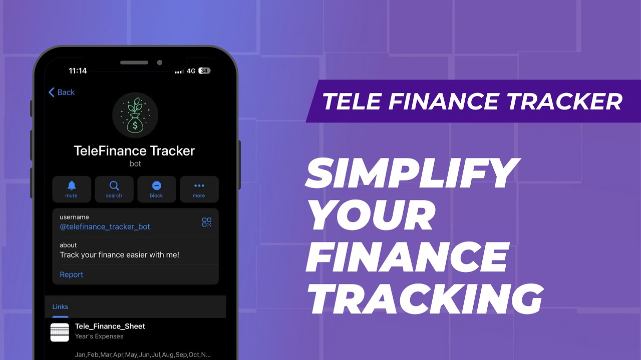 Simplify your finance tracking process!