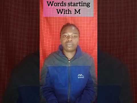 Words starting with M