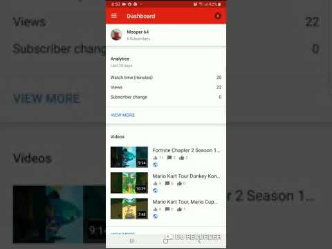 How to change the audience in the youtube studio app on android devices