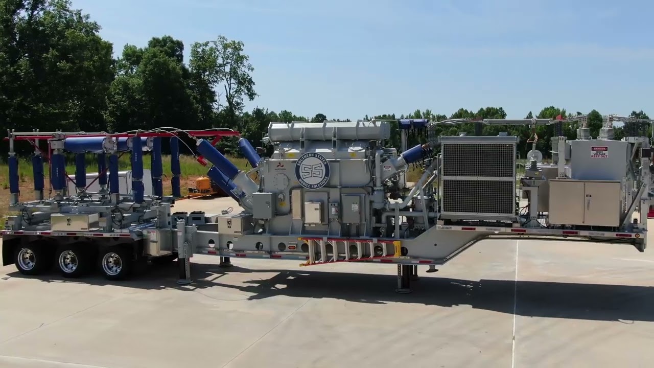 Southern States Mobile Substation for New Horizon - featuring 30MVA Northern Transformers