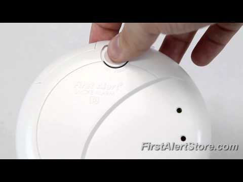 First Alert 7010B Hardwired Photoelectric Smoke Alarm with Battery Backup