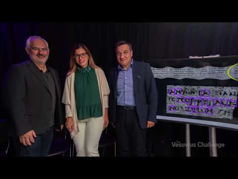 Grand Prize Winner Announcement Monday: Vesuvius Challenge - Herculaneum Scrolls