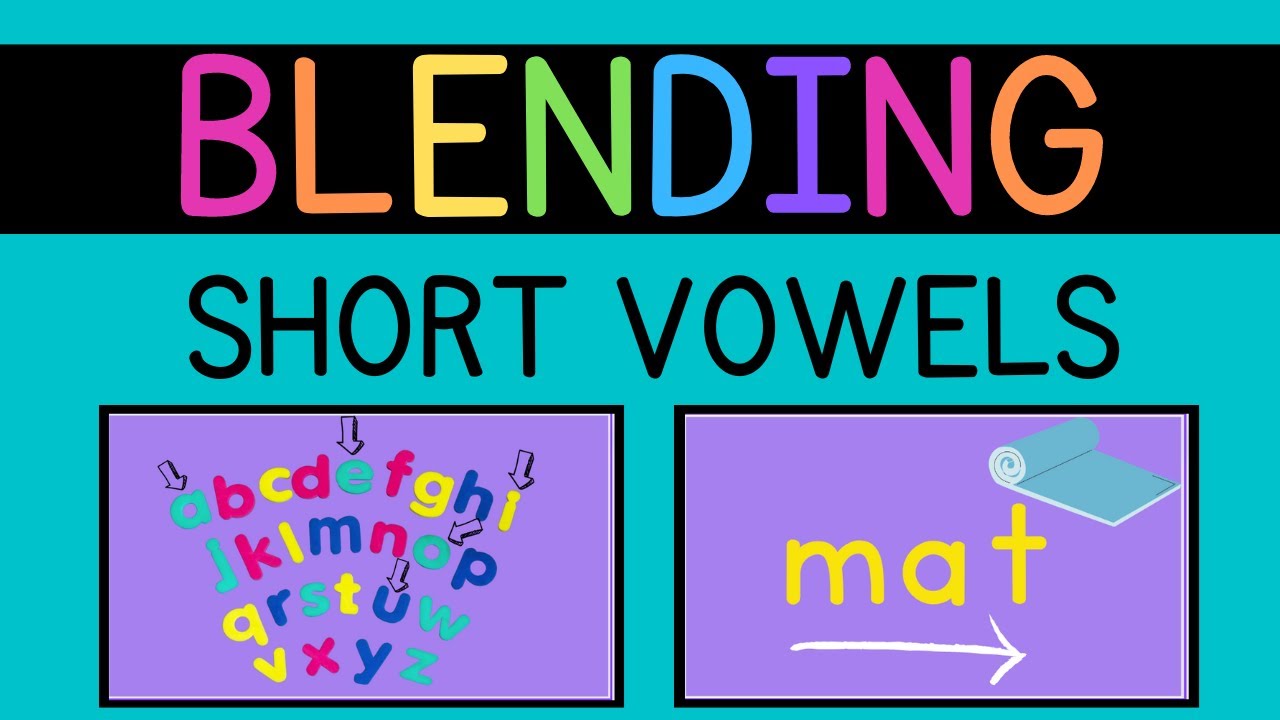 Let's Learn Blending CVC Short Vowel Words