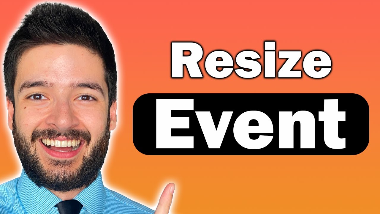 Advanced JavaScript Resize Events - Complete Guide in 1 Minute