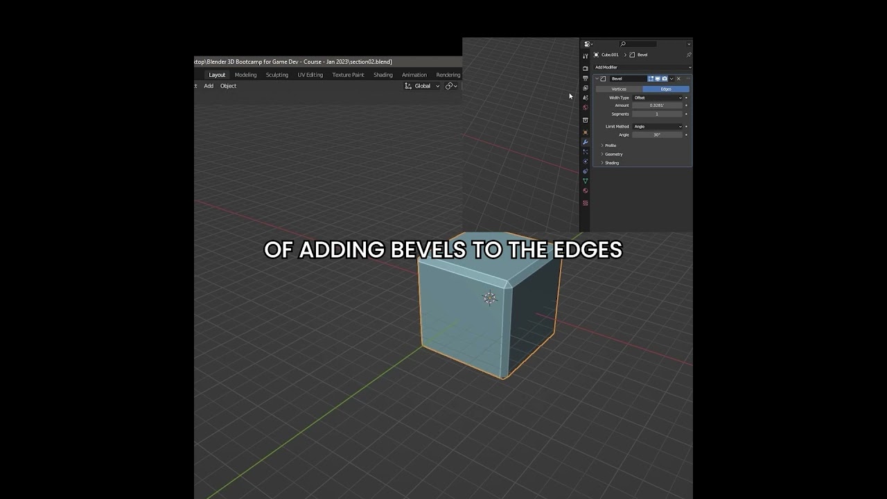 Blender Quick Start Tutorial - Part 24 - Modifiers (Part 2/4)