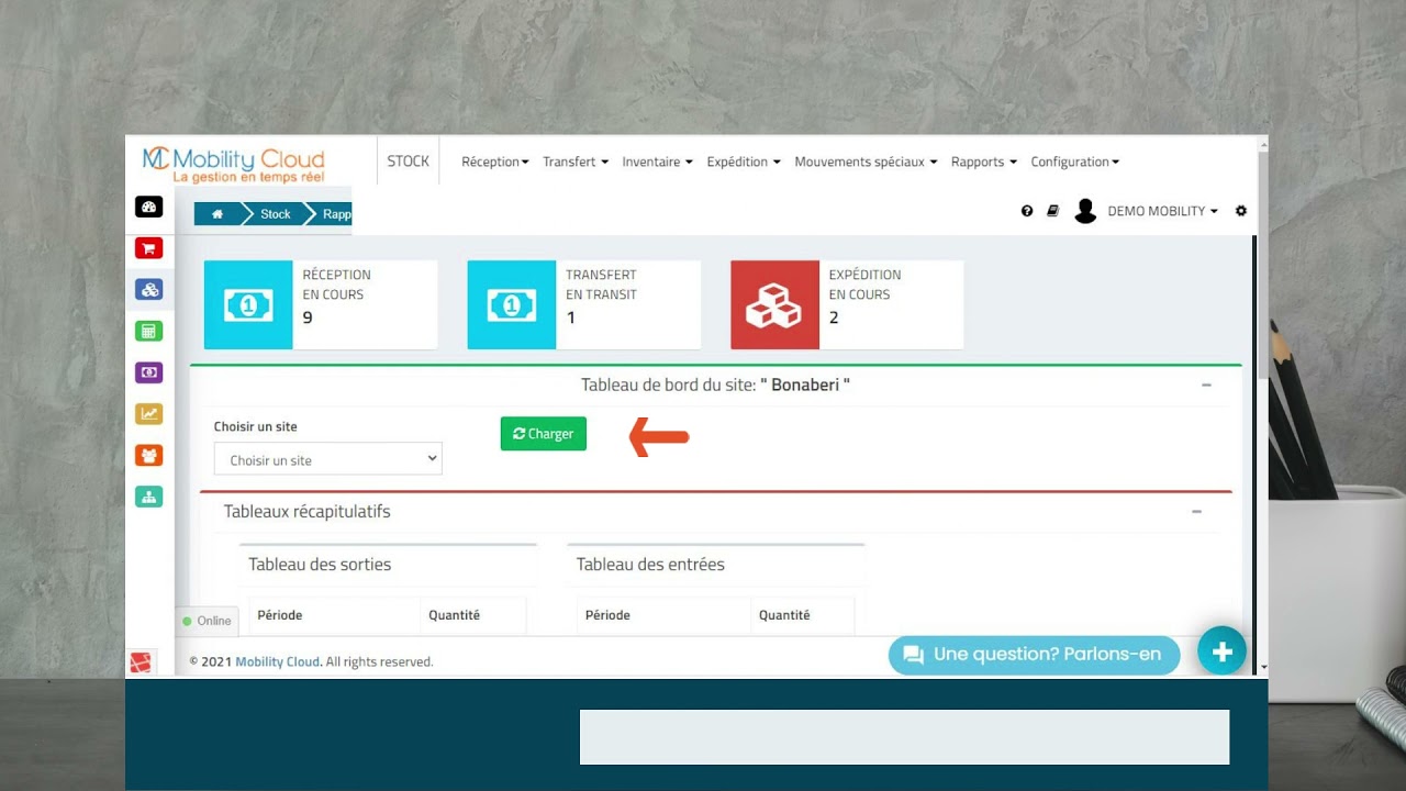 Tutoriel de configuration et de gestion de stock des produits dans l'#ERP #Mobility #Cloud