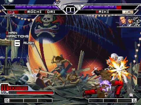 orochi iori ct vs original zero, saiki, gustab m. & leopold goenitz