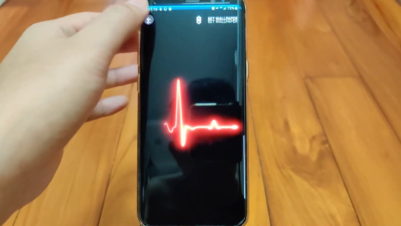 Heartbeat live wallpaper