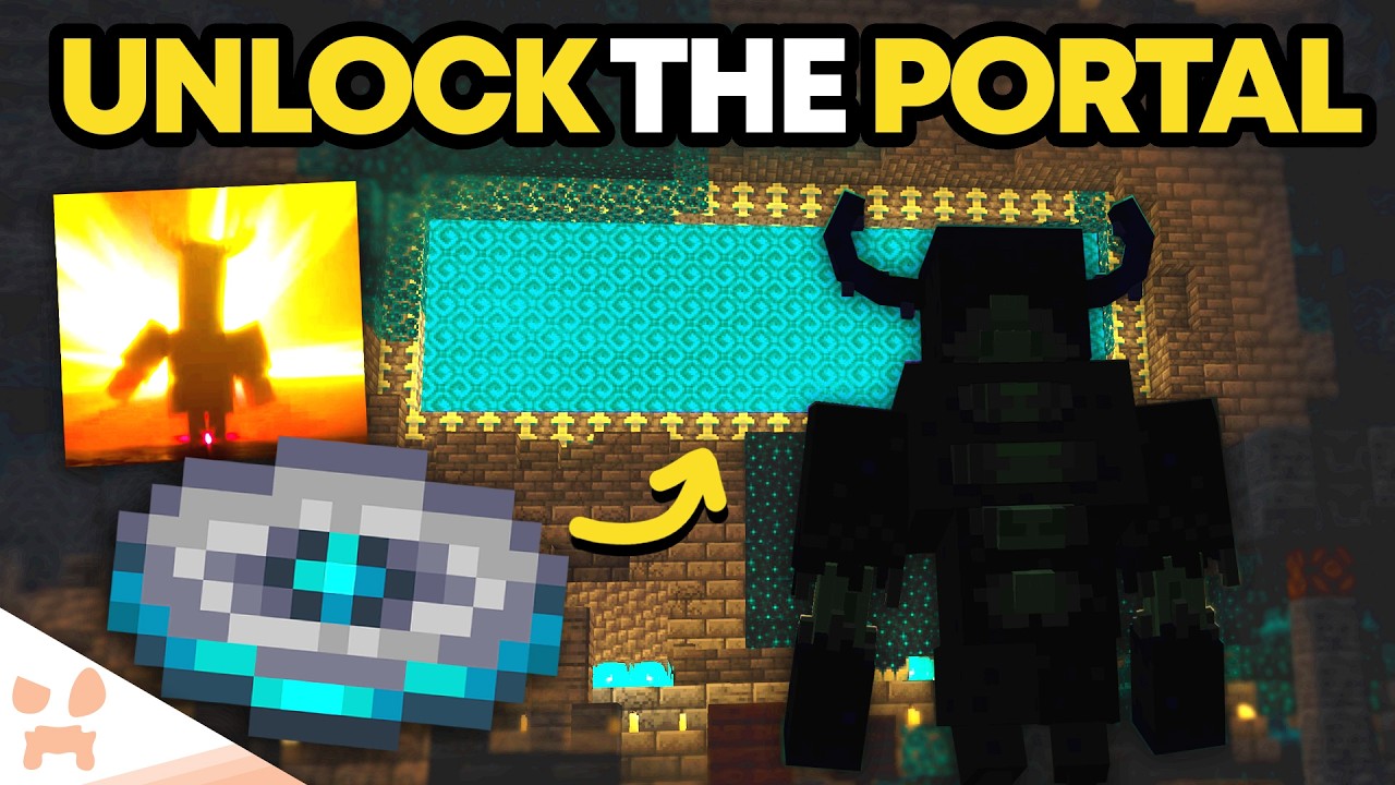 MINECRAFT JUST REVEALED MORE ABOUT THE NEW WARDEN… AND THE ANCIENT CITY PORTAL?!