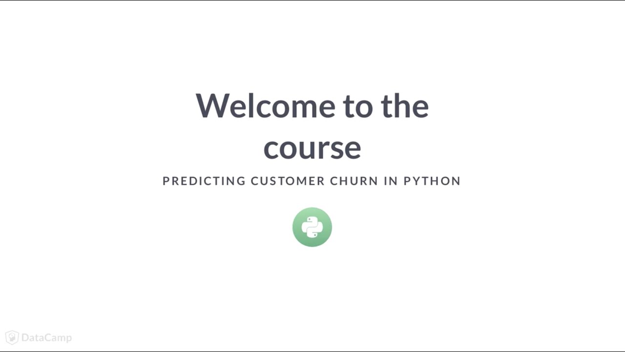 Python Tutorial: Predicting Customer Churn in Python