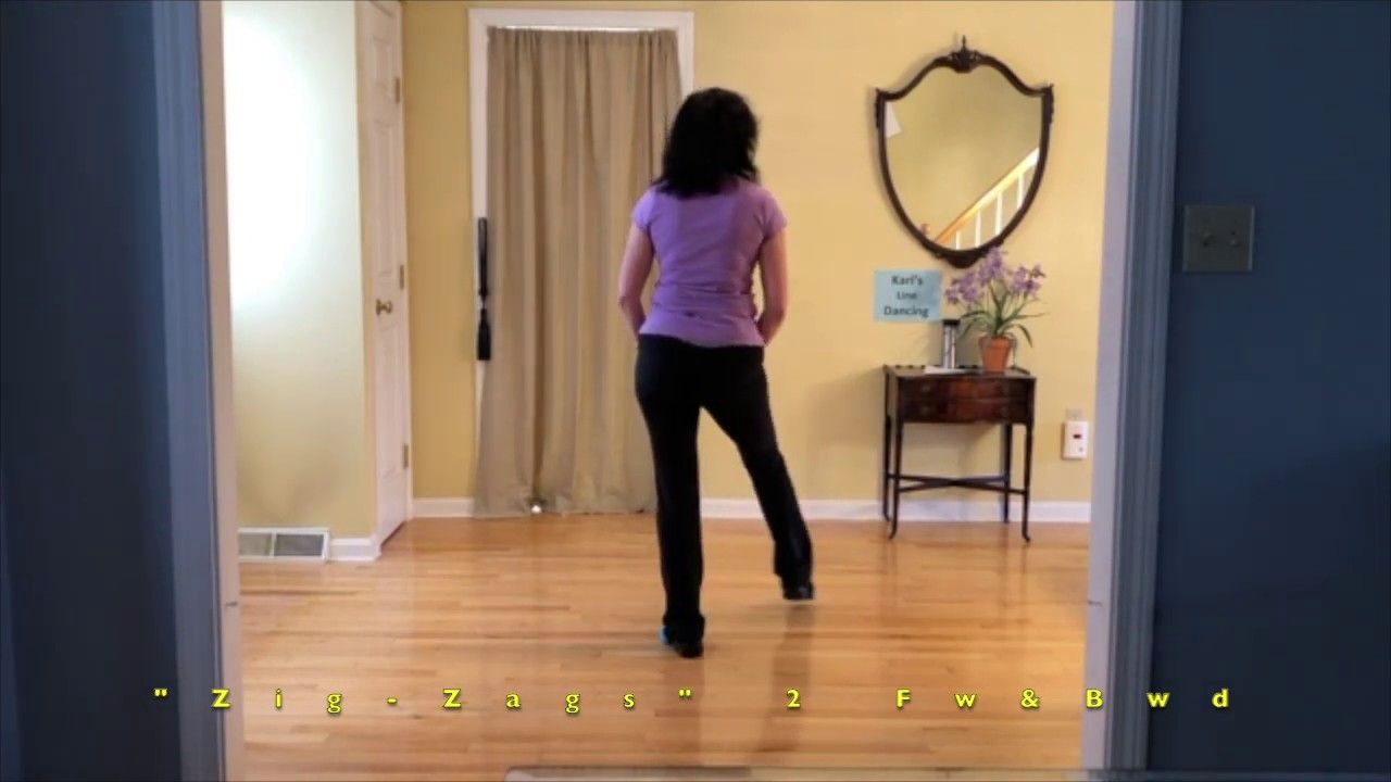 Zig-Zags – How To Do Zig-Zags – Line Dance
