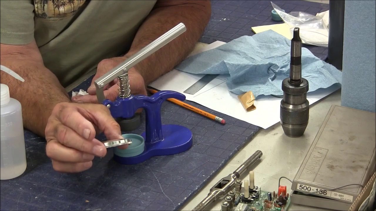 Ames indicator crystal installation pt2
