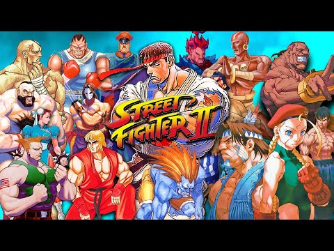 THE ORIGINS OF THE STREET FIGHTER 2 CHARACTERS