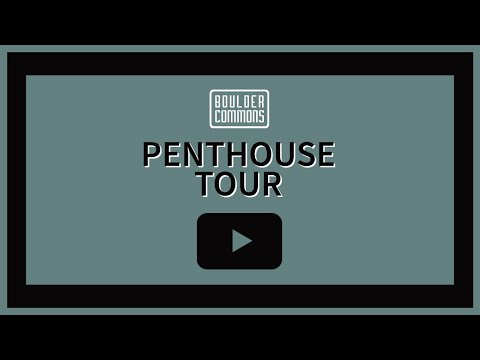 Boulder Commons Living - Penthouse Unit