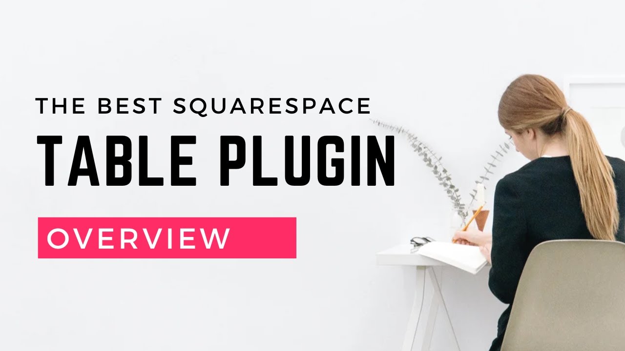 Squarespace Table Block Plugin