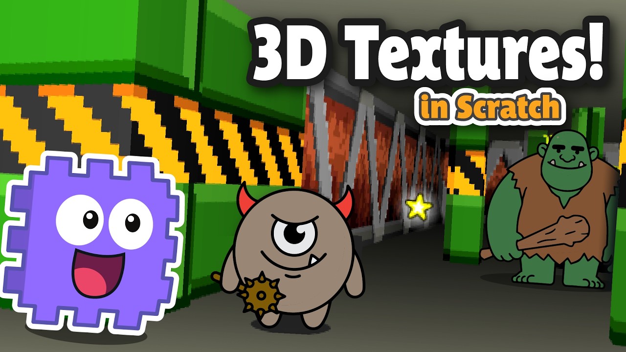 How to TEXTURE MAP Walls | Raycasting in Scratch E7