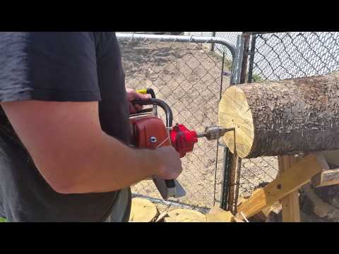 Stihl 028av chainsaw drill