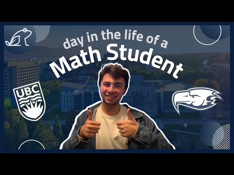 A Realistic Day in the Life of a Freshman UBC Math Major | Vlog