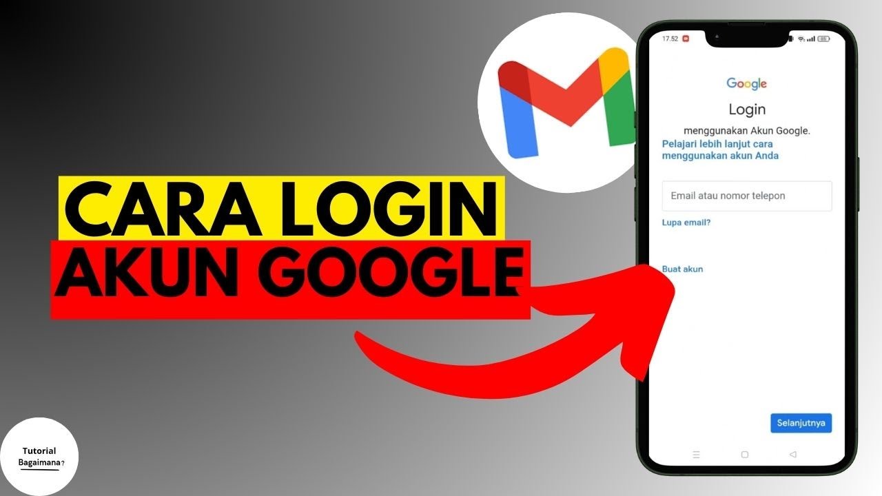TUTORIAL CARA LOGIN AKUN GOOGLE