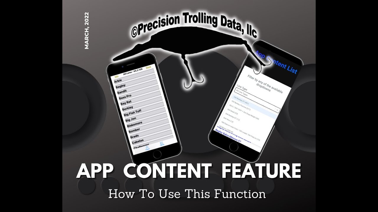 Precision Trolling Data, LLC Content List Feature