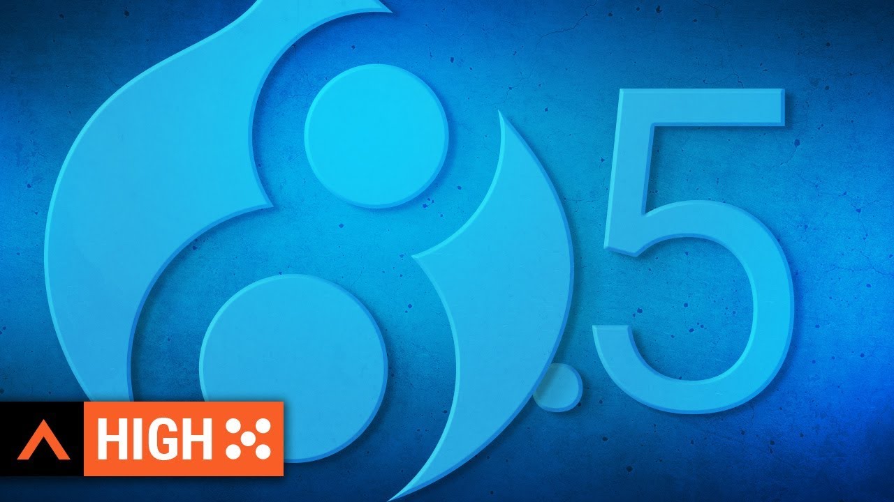 High Five - What's new in Drupal 8.5