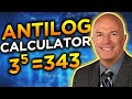 Antilog Calculator