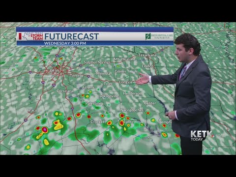 Wednesday Morning Forecast (06/25/25): Scattered Showers & Storms Possible Today