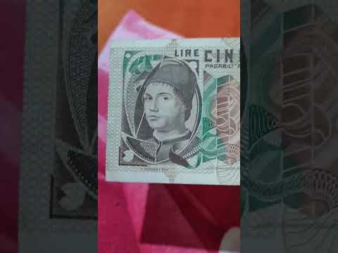 ๐ฎ๐น Italy Currency ๐ฎ๐น || Italy 5000 Lira Banknote || Money in Italy || Europe Money #shorts