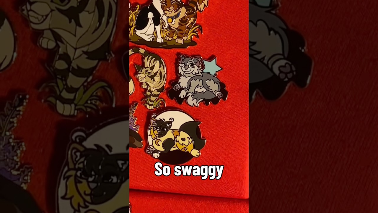 Warrior cats pins