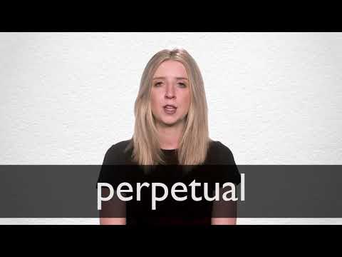 PERPETUAL definition and meaning | Collins English Dictionary