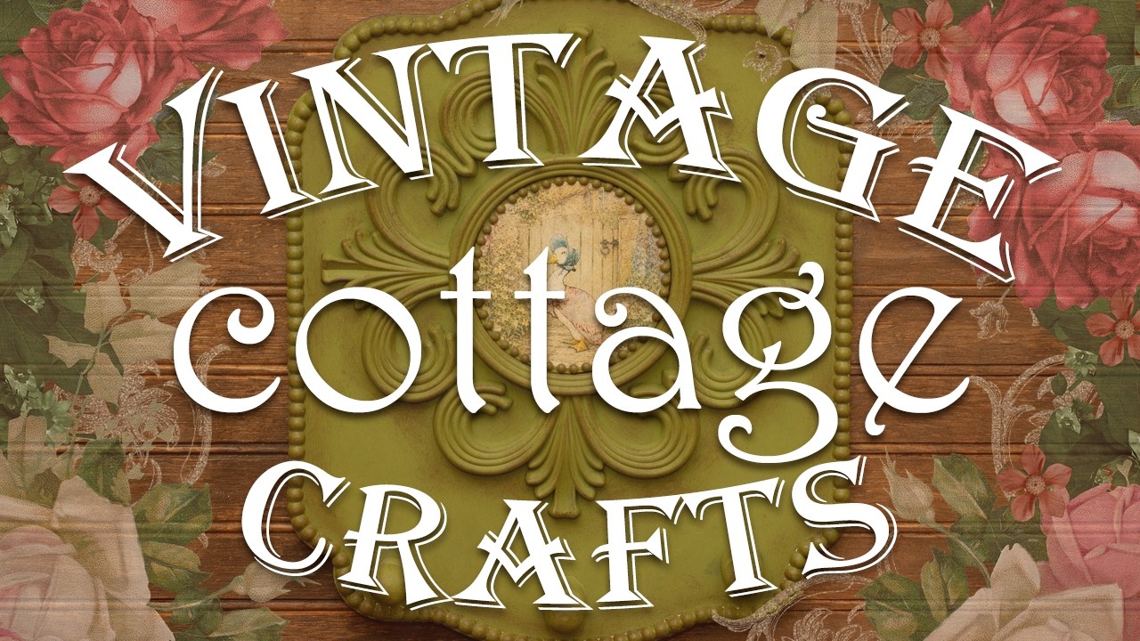 Vintage Cottage Crafts DIY Grannycore Decor