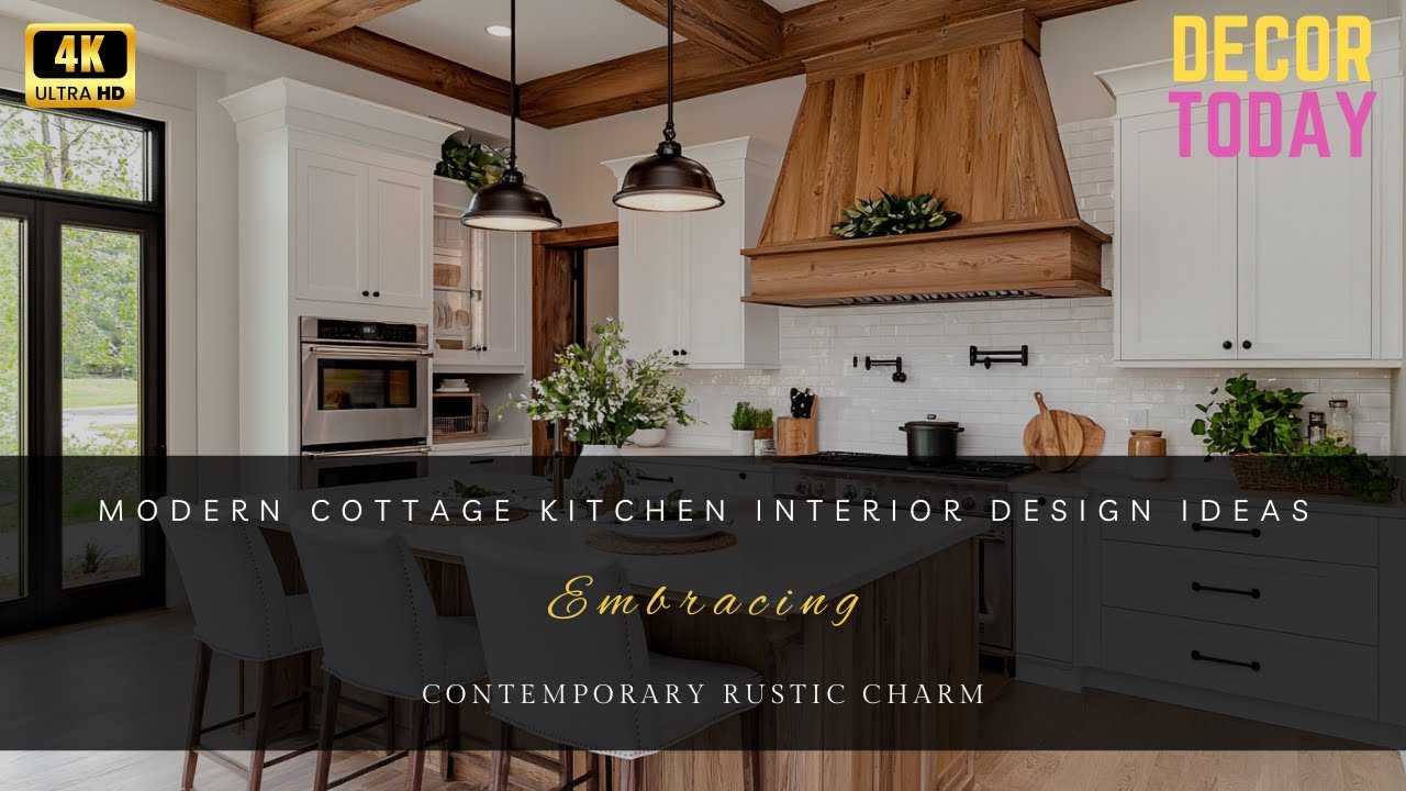 Modern Cottage Kitchen Interior Design Ideas: Embracing Contemporary Rustic Charm