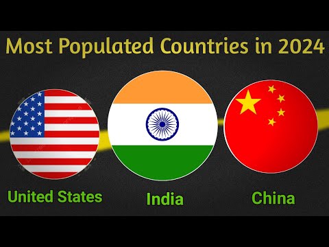 Top 10 Most Populated Countries in 2024