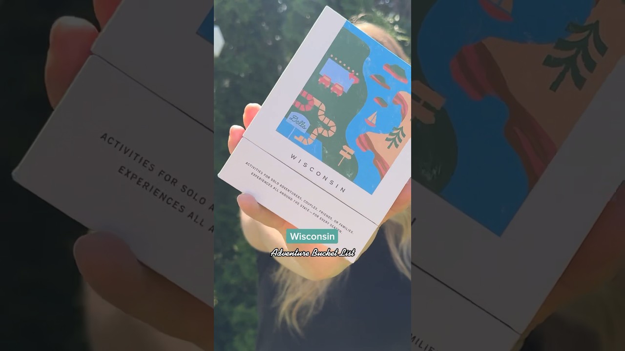 wi adventure bucket list cards #wisconsin #giftidea #dateidea