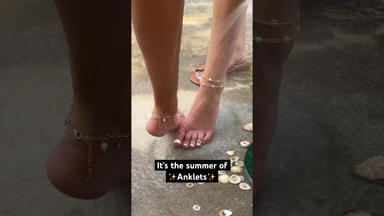 It’s anklet season.🌊 Take 25% off all anklets with code: ANKLET25