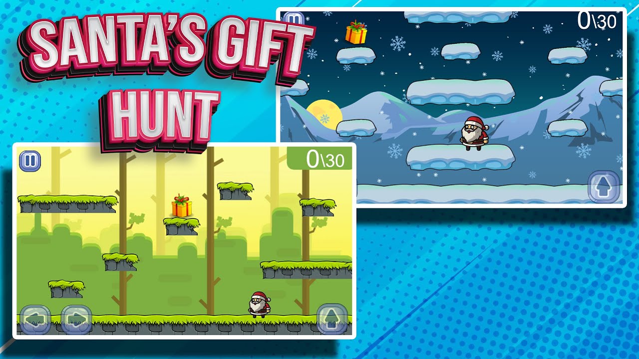 Santa's Gift Hunt || Construct 3 Game Template || Source code