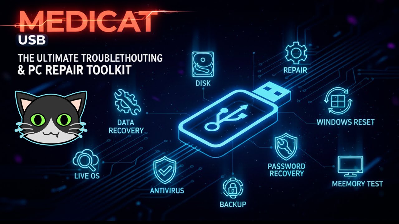 Medicat USB Explained: The Ultimate Portable PC Repair Toolkit