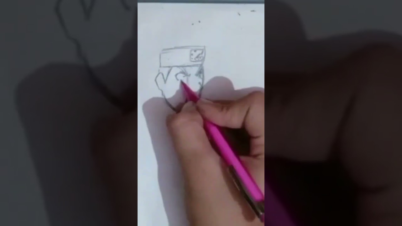 how to draw Naruto in 5 sec 10 sec 1 min 10 min 10 hours#shots