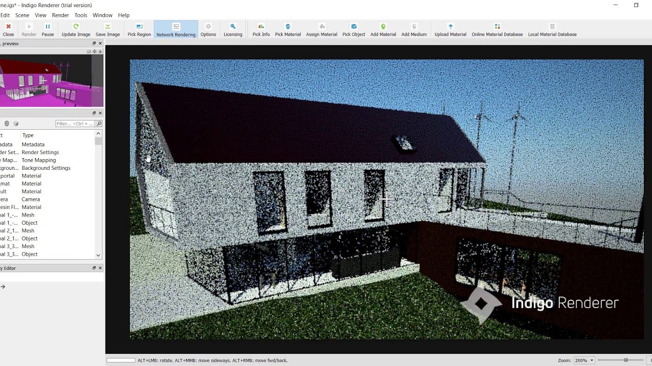 Indigo Renderer - 3D Render Walkthrough