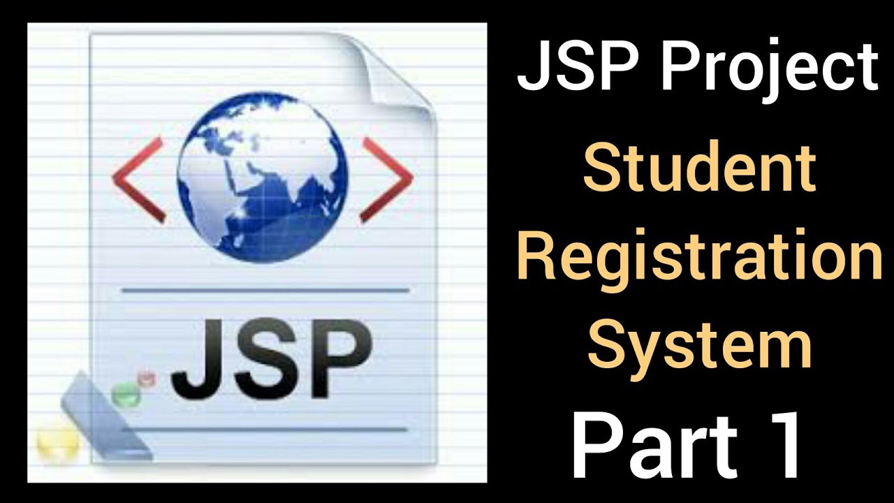 JSP Project Student Registration System (Part 1)
