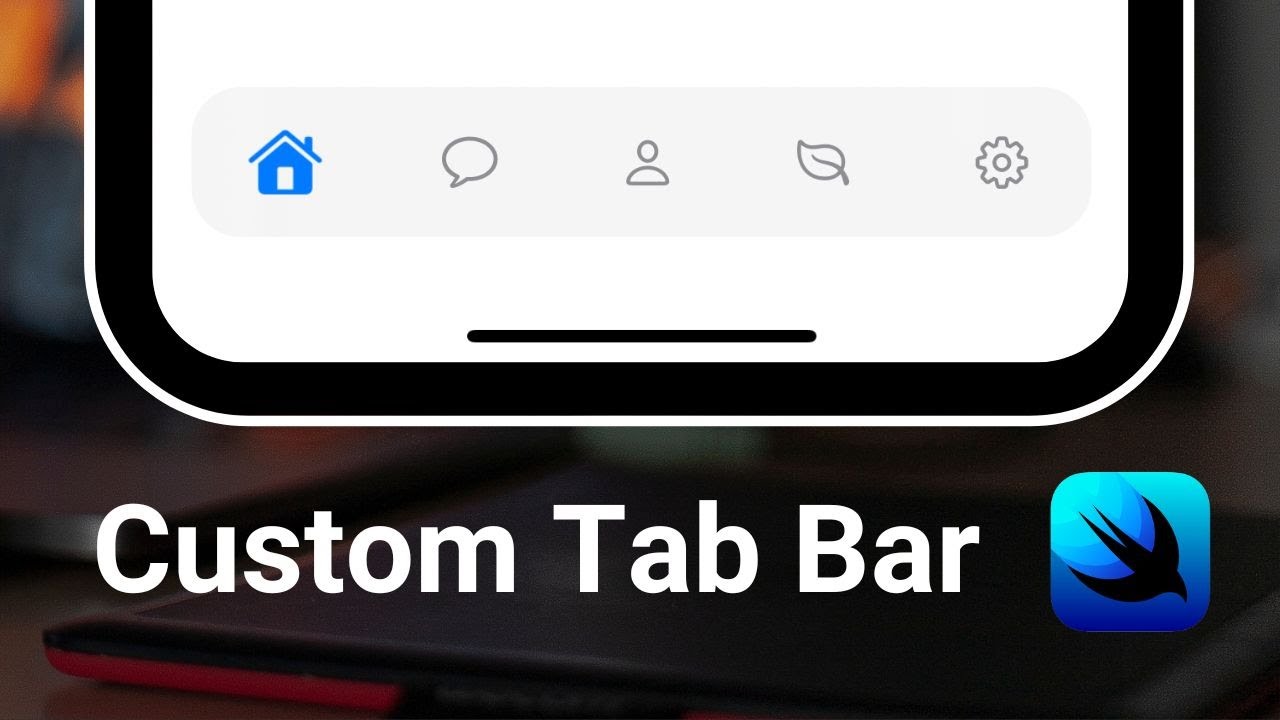 Easy Custom Animated Tab Bar in SwiftUI Tutorial for iOS 15