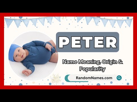 Peter - Baby Boy Name Meaning, Origin & Popularity - RandomNames.com