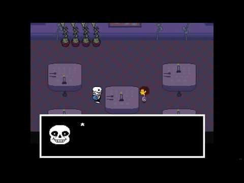 Steam Community :: Video :: Undertale - Dinner with Sans before going ...