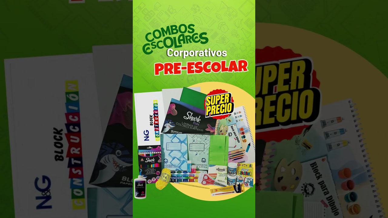 Combos Escolares ABSpapel #RegresoAClases#ABSpapel#UtilesEscolares#PapeleriaCorporativa#Caracas
