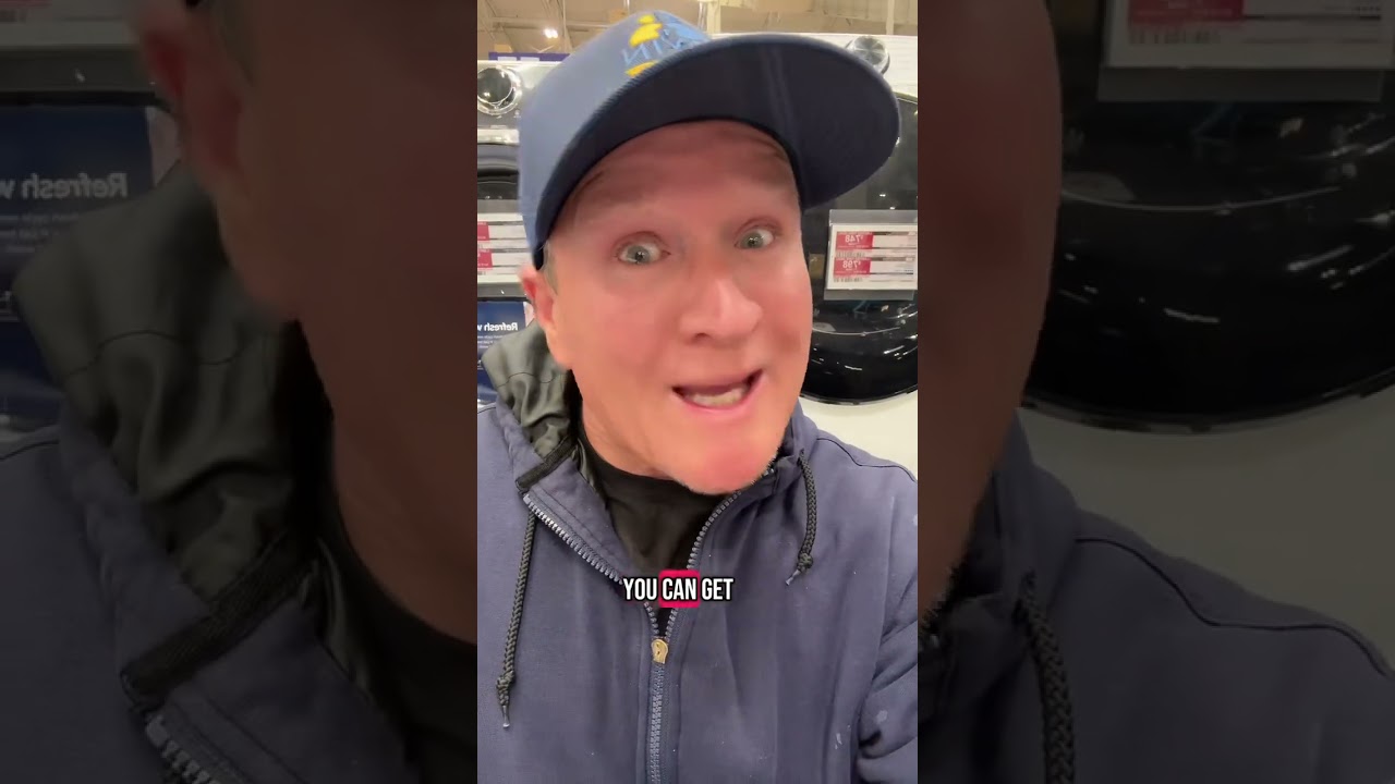 DON'T DO IT! Lowe's washing machine BUYING TIPS you need to know...