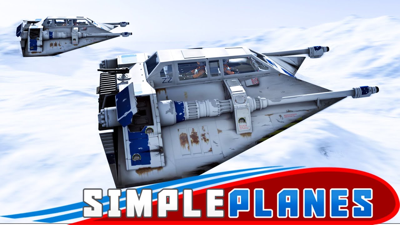 EPIC SNOWSPEEDER, Cargobob, Battle Scorpion & More! (SimplePlanes Gameplay)